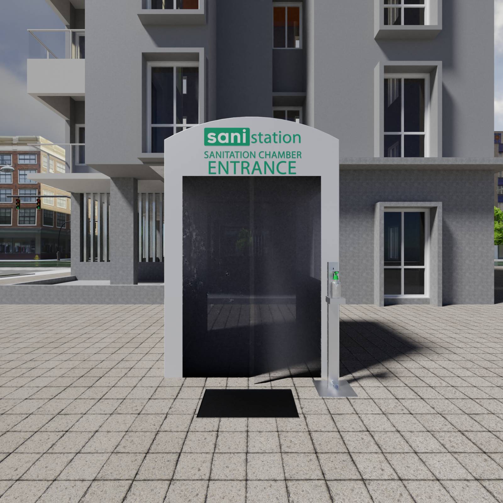 SaniStation for EASY and SAFE disinfection – MD Gruppe